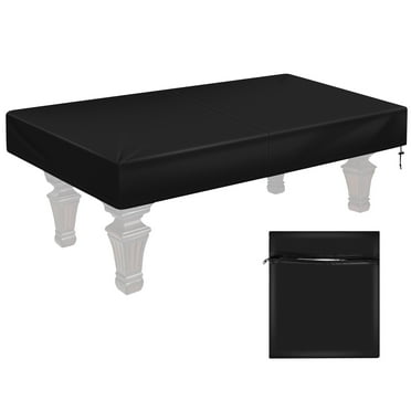 Hathaway 7-8 ft. Pool Table Dust Cover, Black, 48 in wide - Walmart.com