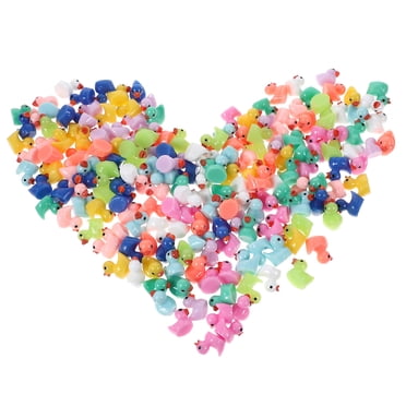 NIBERDA 100 Pcs Mini Resin Animals Figures, Small Plastic Figurines for ...