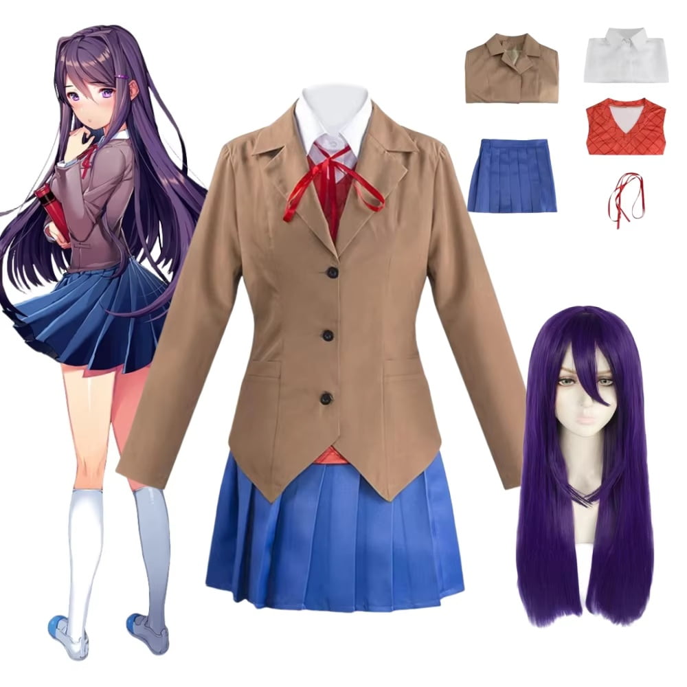 Monika Cosplay Anime Doki Doki Literature Club Sayori Yuri Natsuki ...