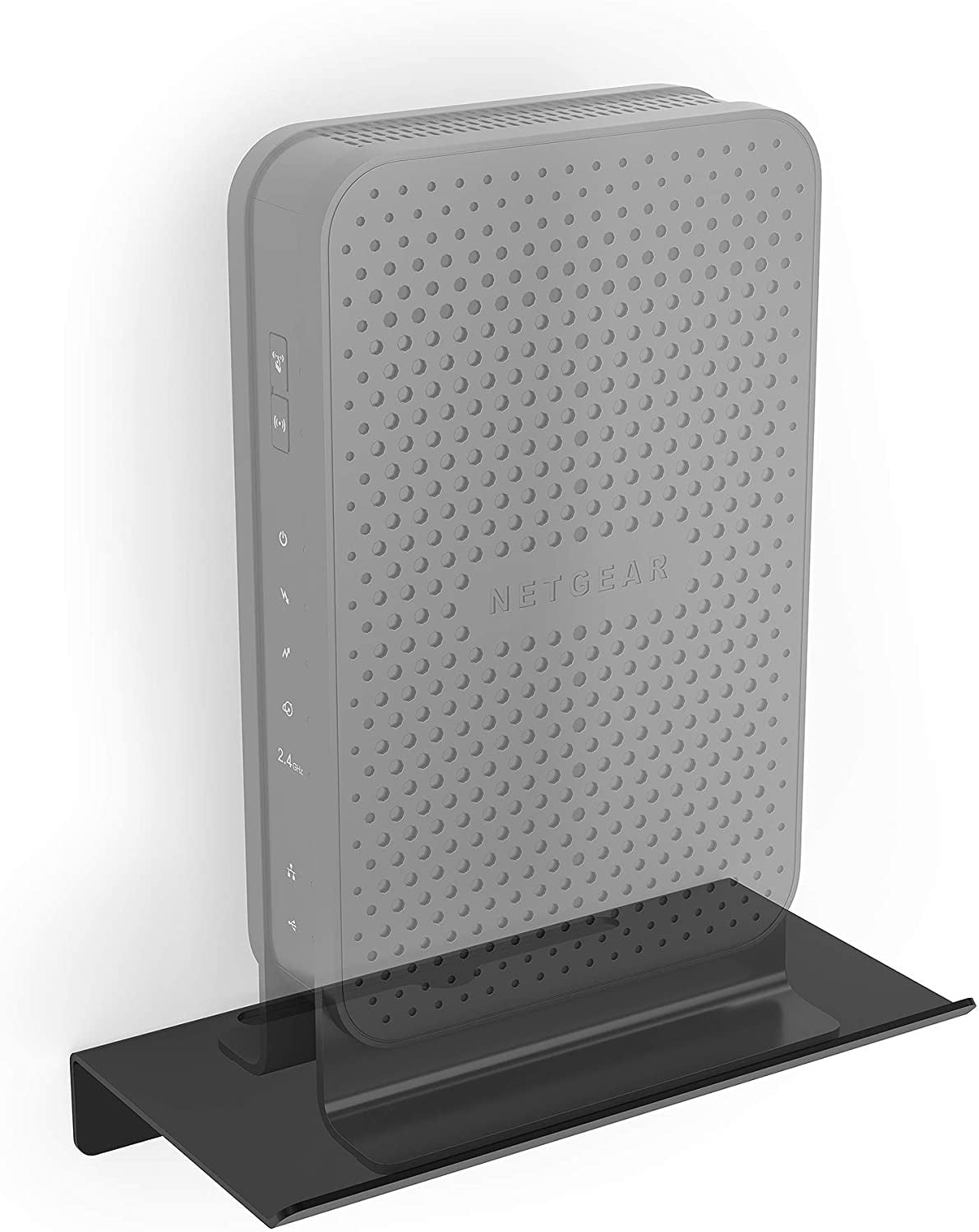 SHIQI-WiFi Router or Speaker Shelf | Wall Mount Organizer | Floating ...