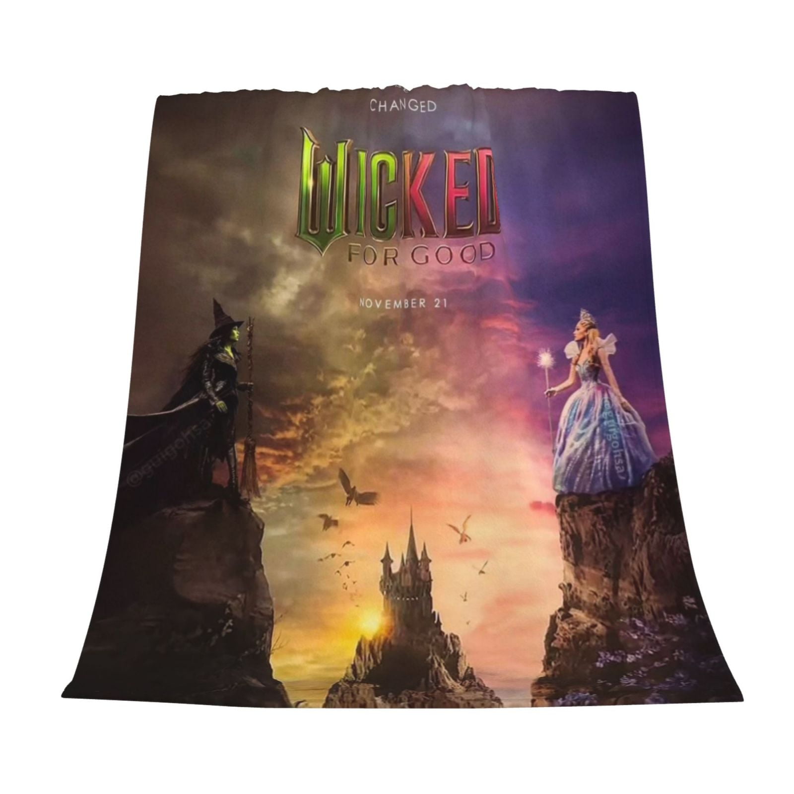 Click here for Vanance Wicked Movie Throw Blanket Cozy Plush Ligh... prices