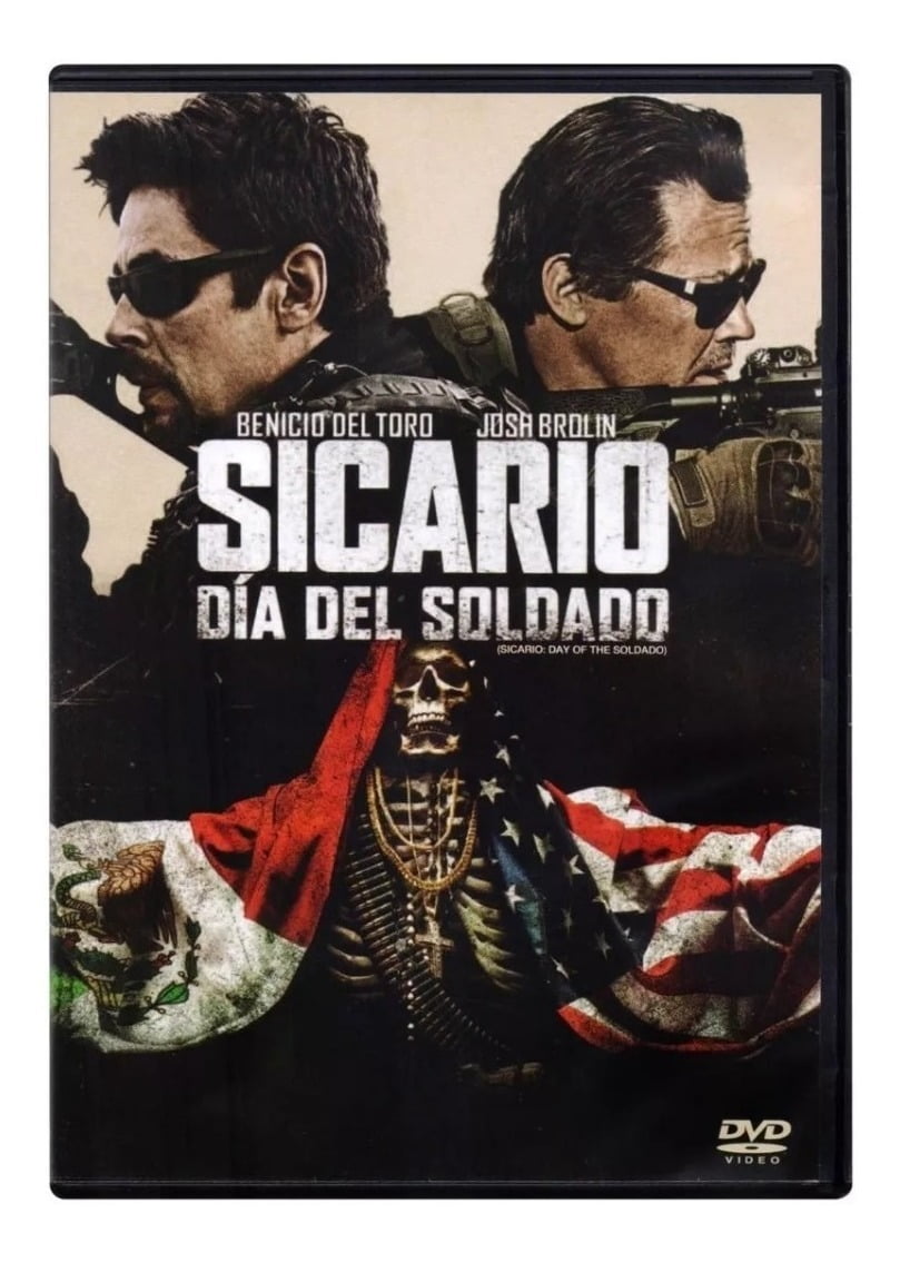 Sicario Dia Del Soldado Benicio Del Toro Pelicula DVD Sony | Bodega Aurrera en línea