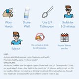 StellaLife Vega Spearmint Oral Rinse, Sugar Free, Xylitol, Healthy Gums ...