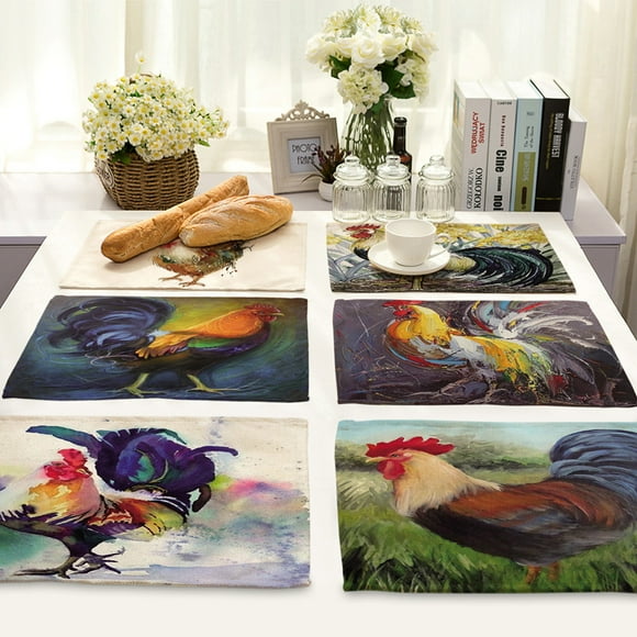 Rooster Placemats