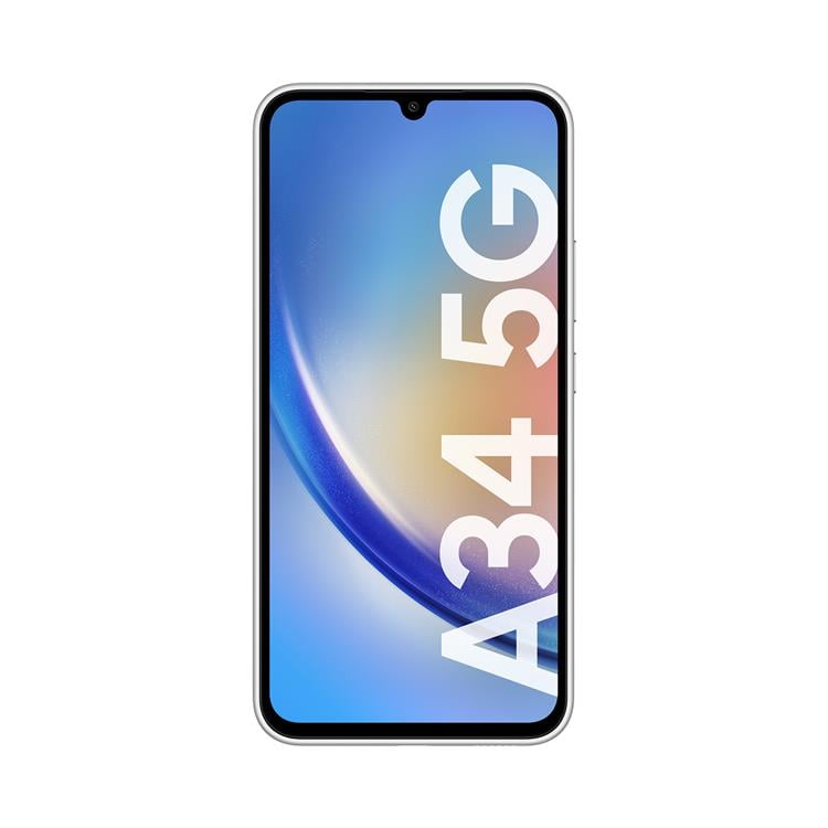 Samsung Galaxy A34 5G 256GB 8RAM Dual sim Silver Samsung Galaxy A345g ...
