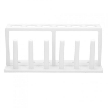 Plastic Testing Tubes Stand, 6 Holes 6 Column Test Tube Rack, For ...