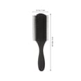 BESTYASH Smoothing Hair Brush Oil Head Comb Ergonomic Design Black for ...