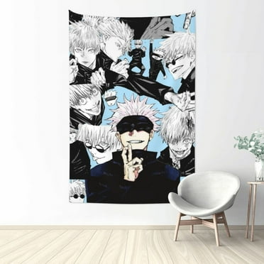 ZEALGNED Black Hypnotic Spiral White Swirl Wall Art Hanging Tapestry ...