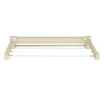 Household Essentials Metal and Plastic Wall Mount Telescoping Drying ...
