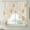 Abstract Color Block Swag Curtain Valance for Window 2 Panels Modernism ...