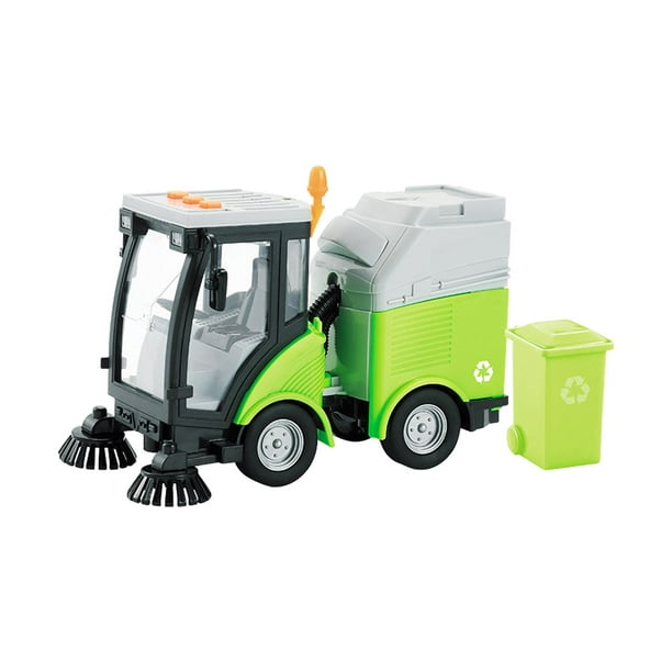 Street Sweeper Truck, Friction Powered Wheels, Toddlers Children ...