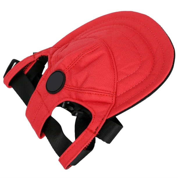 Pet Baseball , Red Dog Sport Hat Visor Adjustable Summer Travel Sunhat ...