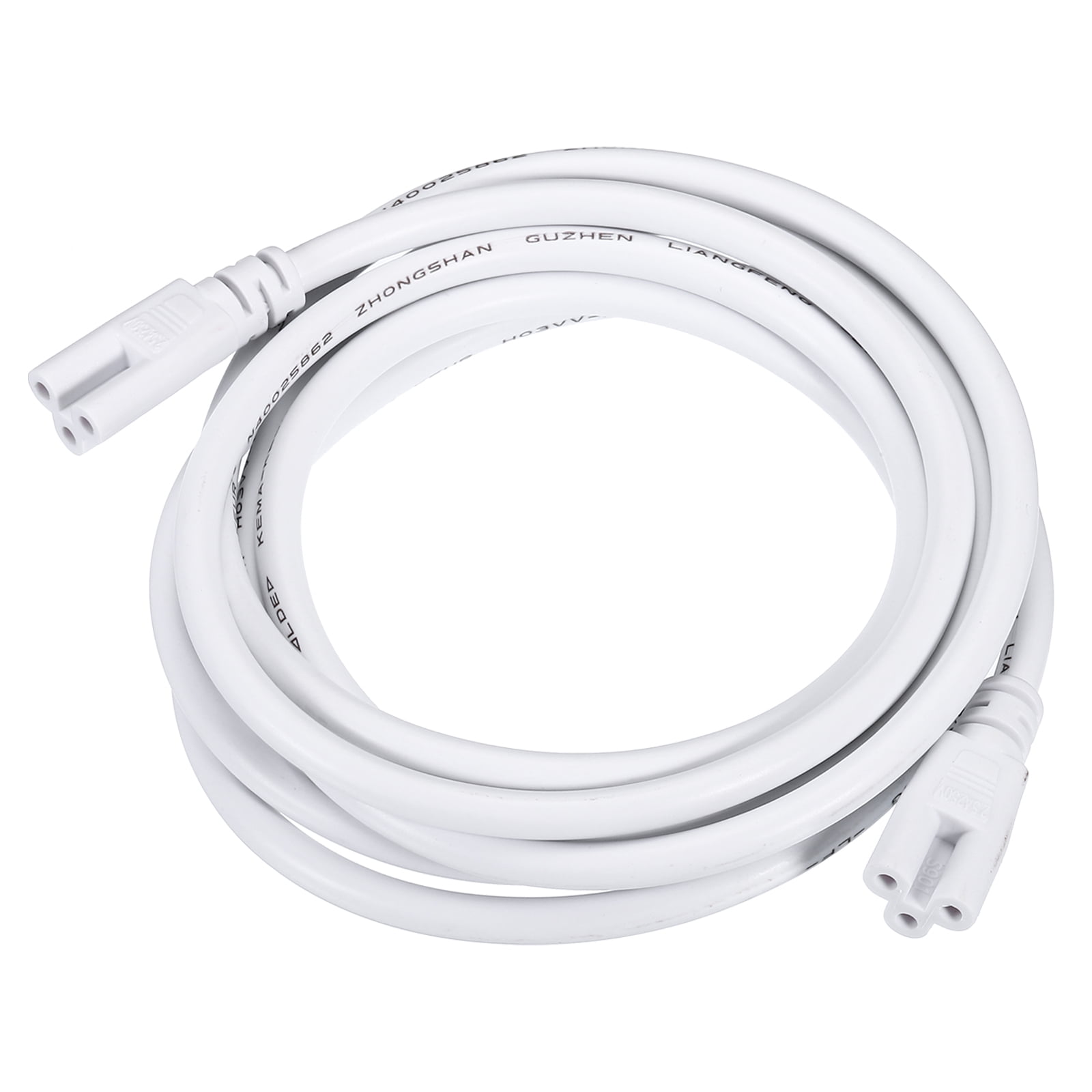 Uxcell T5 T8 LED Tube Connector Round Cable 200CM Female to Female ...