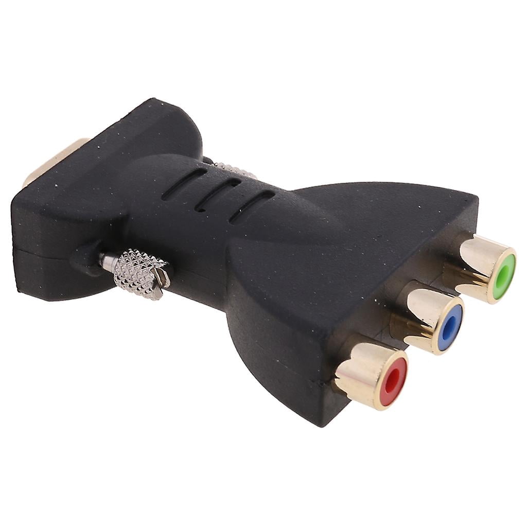 Vga a 3rca Video Componente Video Jack Adaptador Enchufe Para Dvd TV ...