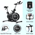 Ksports Indoor Spin Cycle Workout Cardio Exercise Stationary Bike w ...