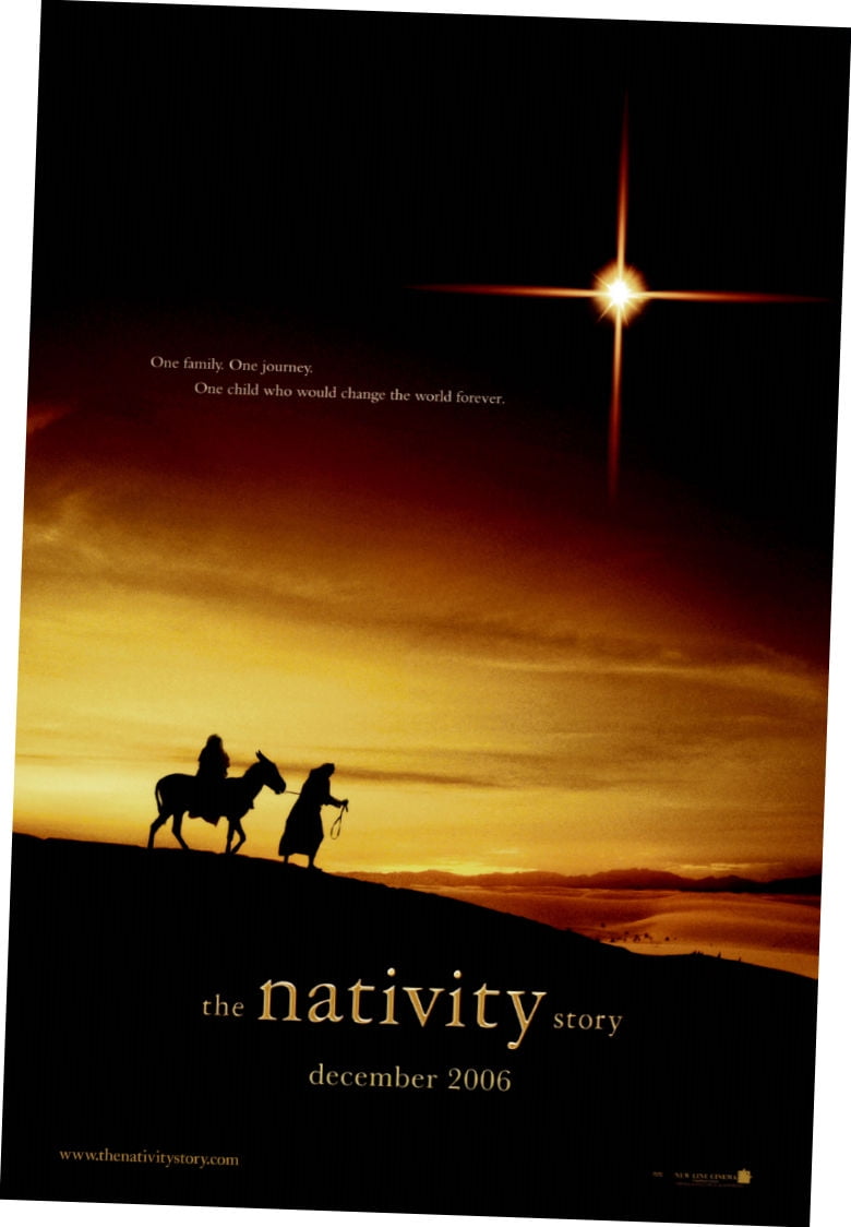 Nativity Story The Movie Poster Reprint 27inx40in for any room 27x40 ...