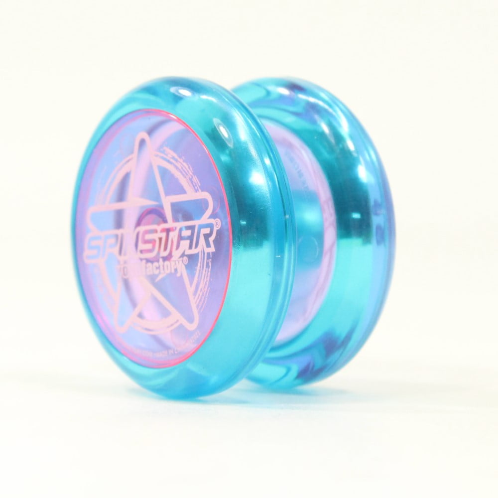 YoYoFactory Spinstar Yo-Yo - Responsive beginner yo yo (Translucent ...