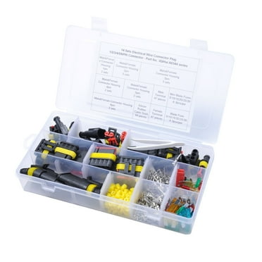 moobody 1200PCS Electrical Wire Connectors, Insulated Crimp Terminals ...