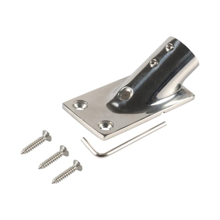 Marine Boat Hand Rail Fittings Tube Connector Hardware 30 Degrees for ...