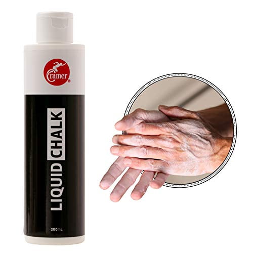 Cramer Liquid Gym Chalk, 200mL (6.76oz), Bottle of Liquid Grip Solution ...