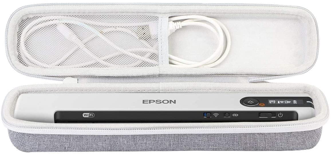 Wgthhk Hard Travel Case for Epson Workforce ES-50 ES-60W DS-70 DS-80 ...