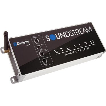 Soundstream Stealth Series 1000W Class D 4-Channel Bluetooth Amplifier ...