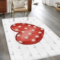 3'x5' Area Rugs, Valentine's Day Indoor Outdoor Area Rug for Living ...