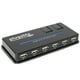 Plugable USB Hub, 10 Port - USB 2.0 with 20W Power Adapter and Two Flip ...