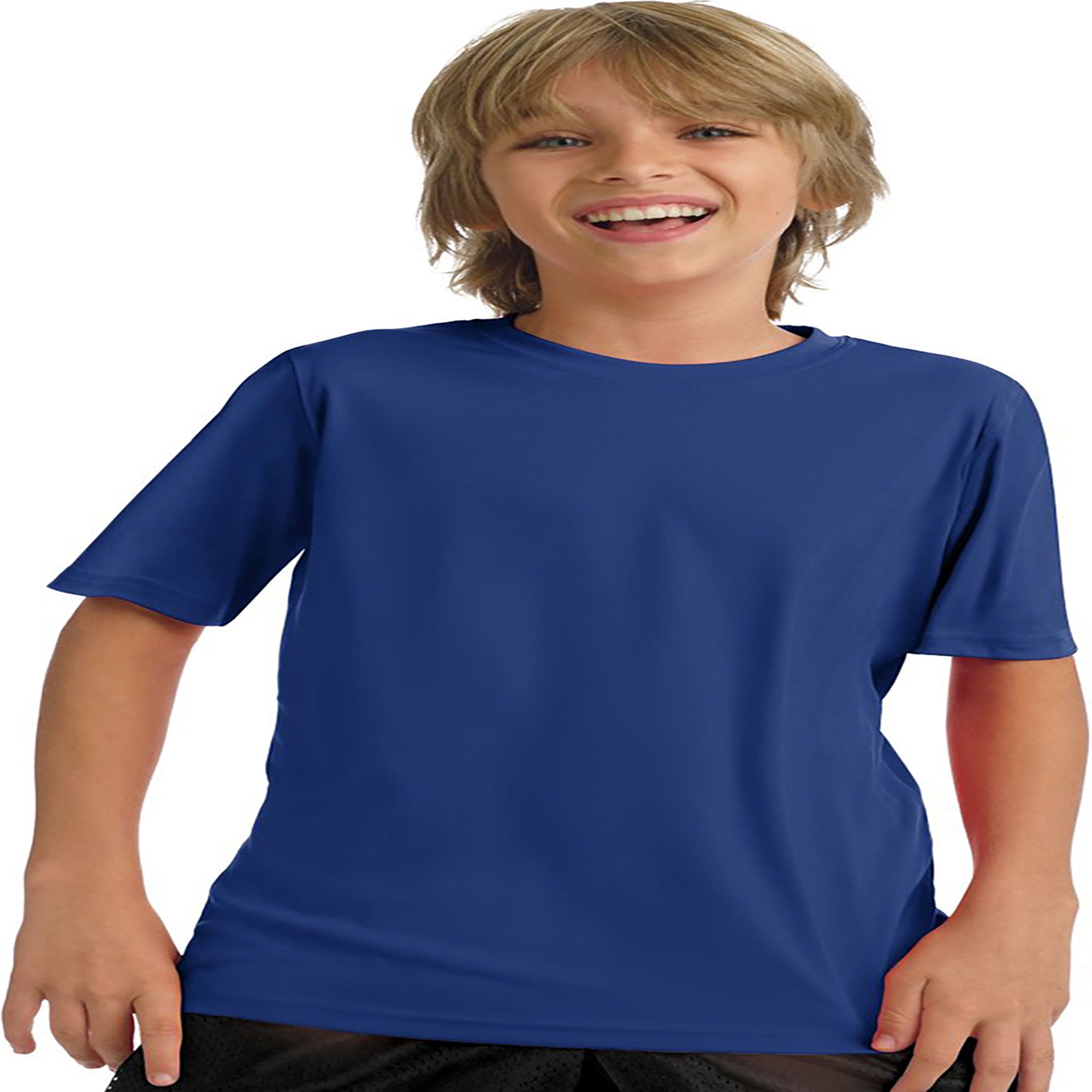 Hanes Cool DRI Youth T-Shirt, Style 482Y - Walmart.com