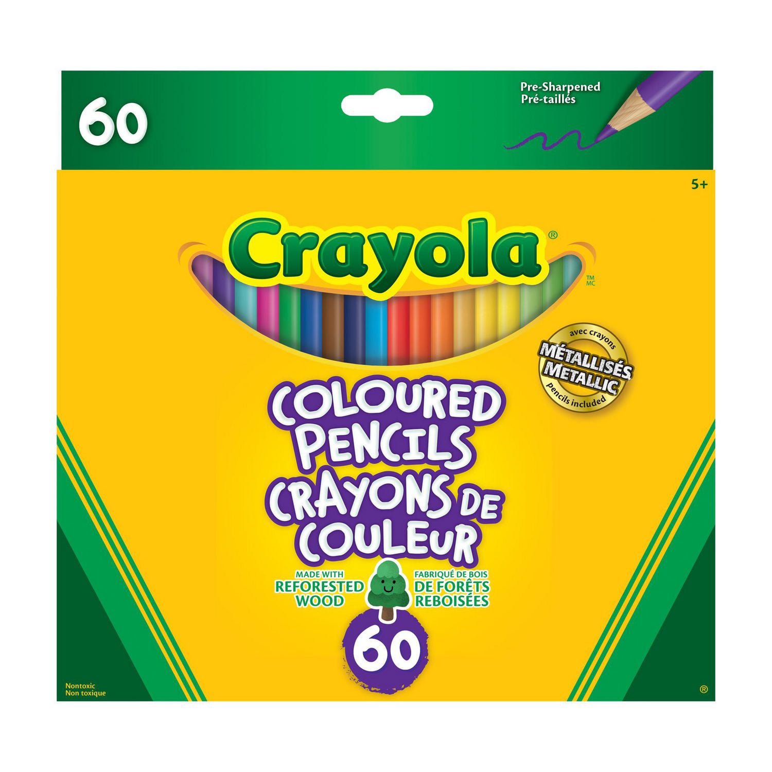 Click here for Crayola Coloured Pencils  60 Count prices