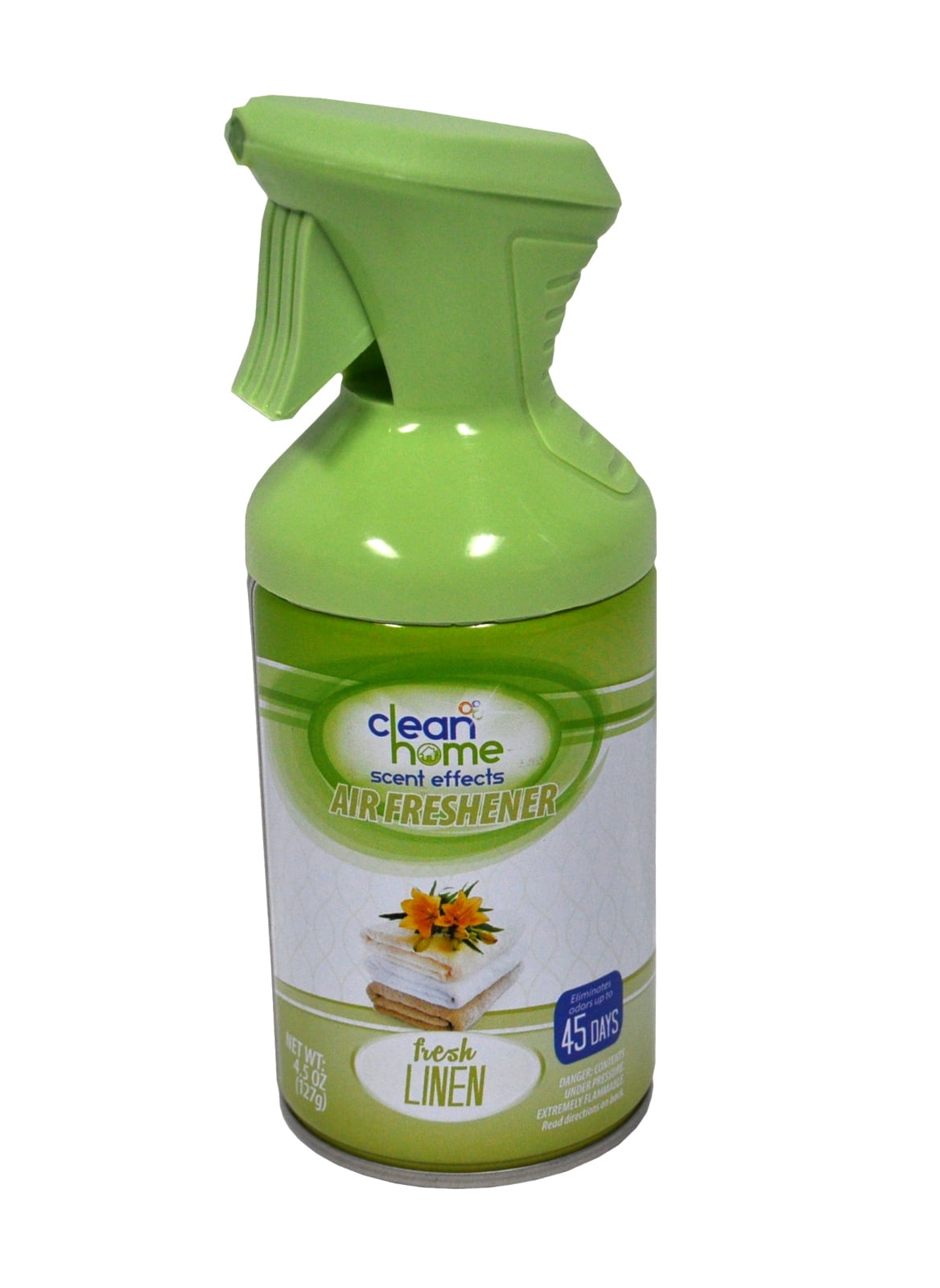 Clean Home Air Freshener With Trigger Fresh Linen - Walmart.com