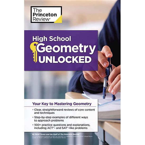 High School Subject Review: High School Geometry Unlocked : Your Key to ...
