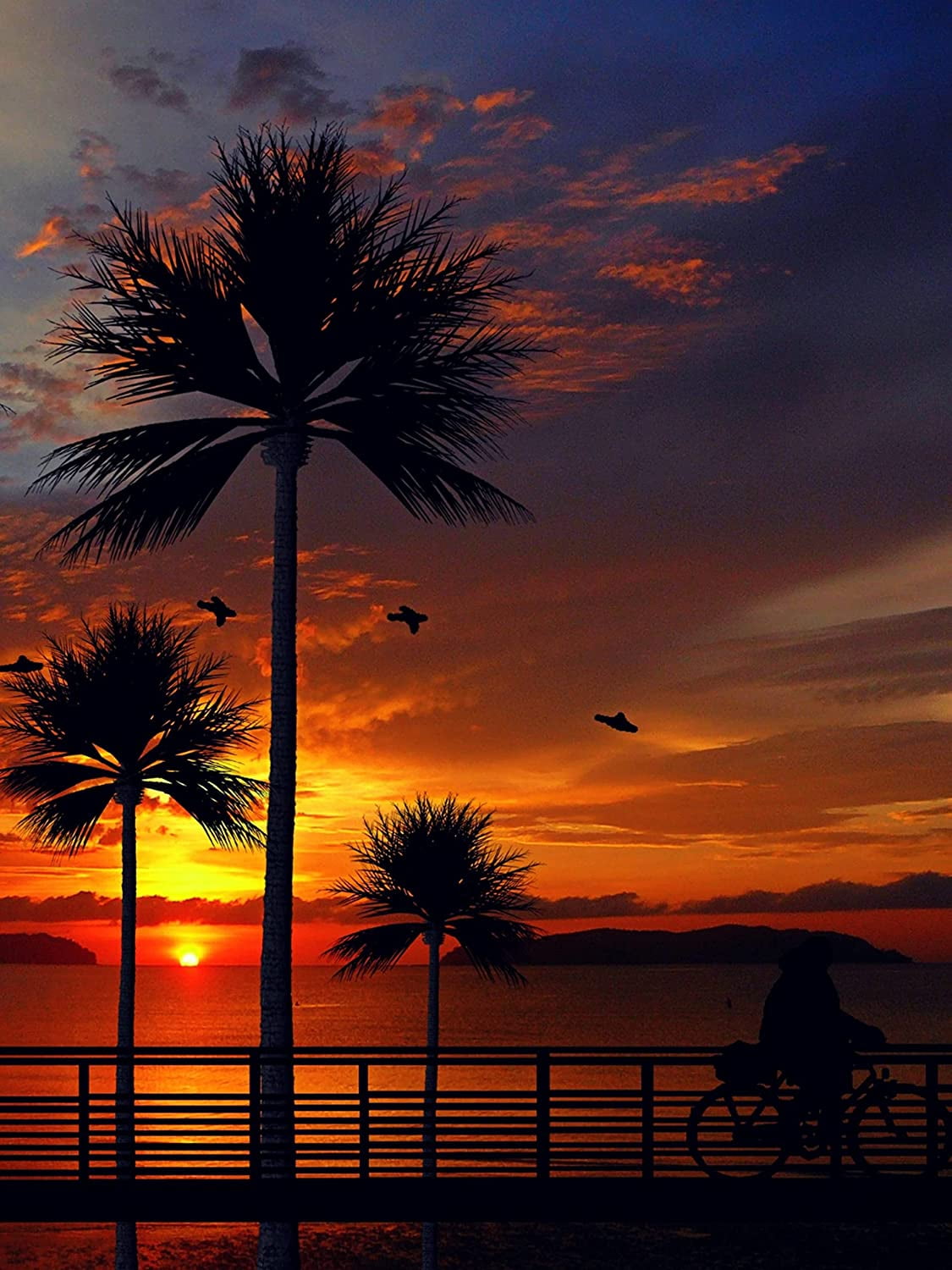Beach Sunset - CANVAS OR PRINT WALL ART+ - Walmart.com