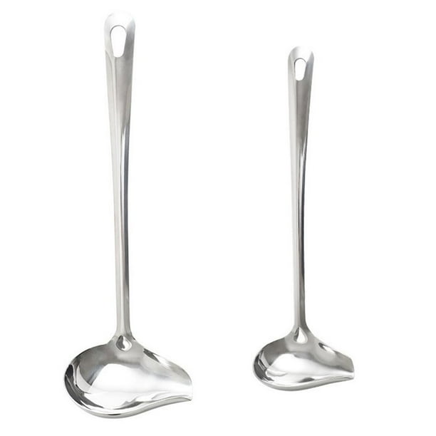 AMERTEER Spoon Sauce Ladle Spout Soup Drizzle Smallgravy ...
