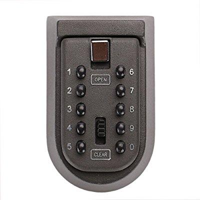 adir office push button combination permanent key lock box - Walmart.com