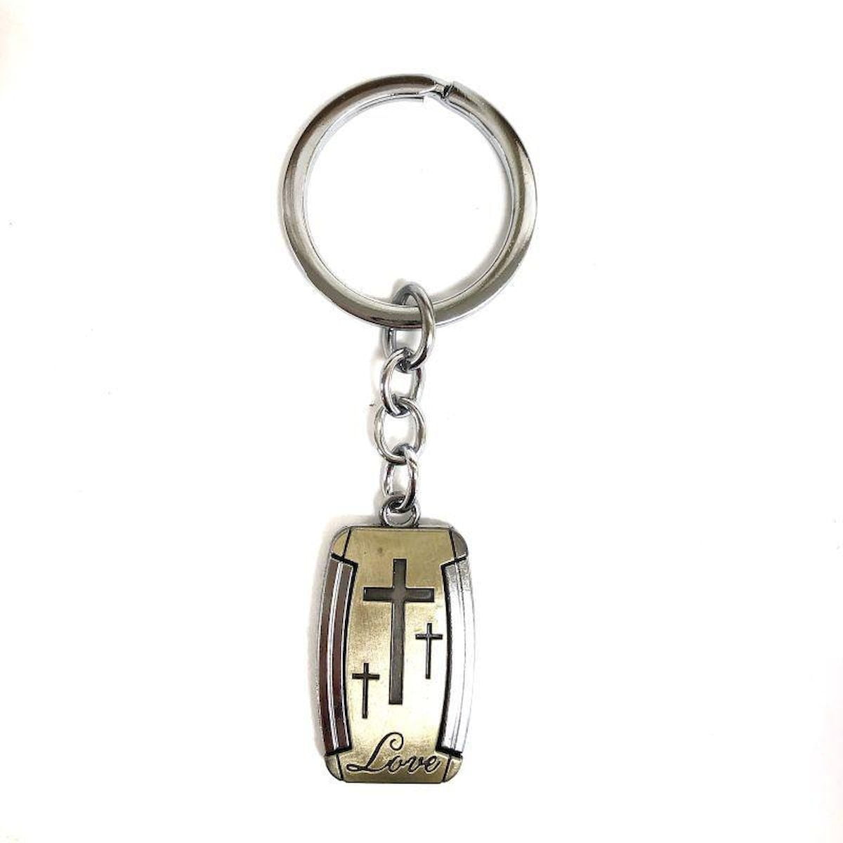 Crucifix Love Key Chain - Walmart.com