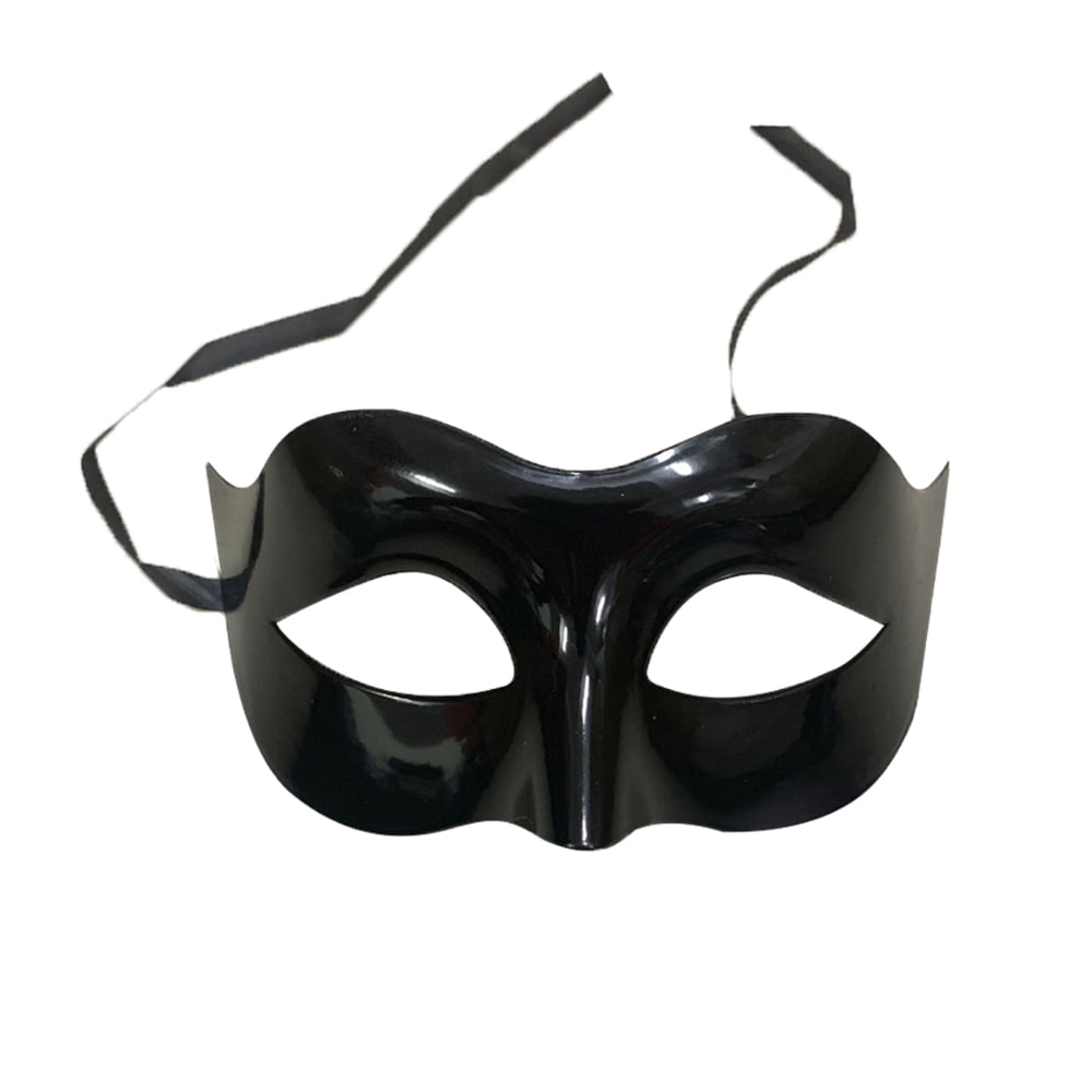 Máscaras de mascarada Cool Men Adult Kids Fighter Half Face Mask para ...