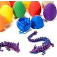 3D Printed Dragon in Egg, 3D Printed Articulated Dragon, New Full ...