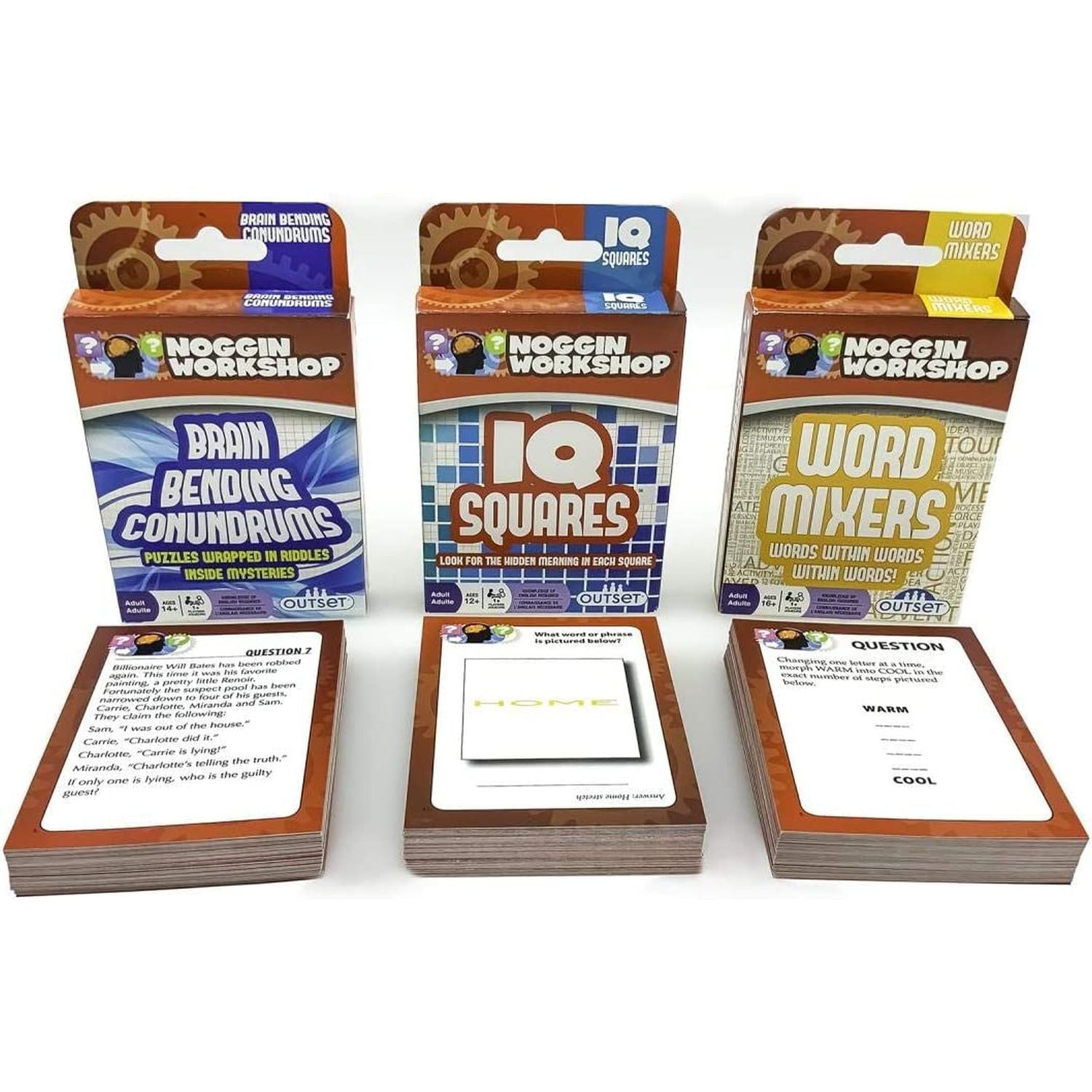 Outset Media - (AMZ) Noggin Workshop 3 pack - Walmart.com