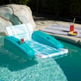 XtremepowerUS Sunchaser Floating Chaise Pool Lounger for Adult with ...
