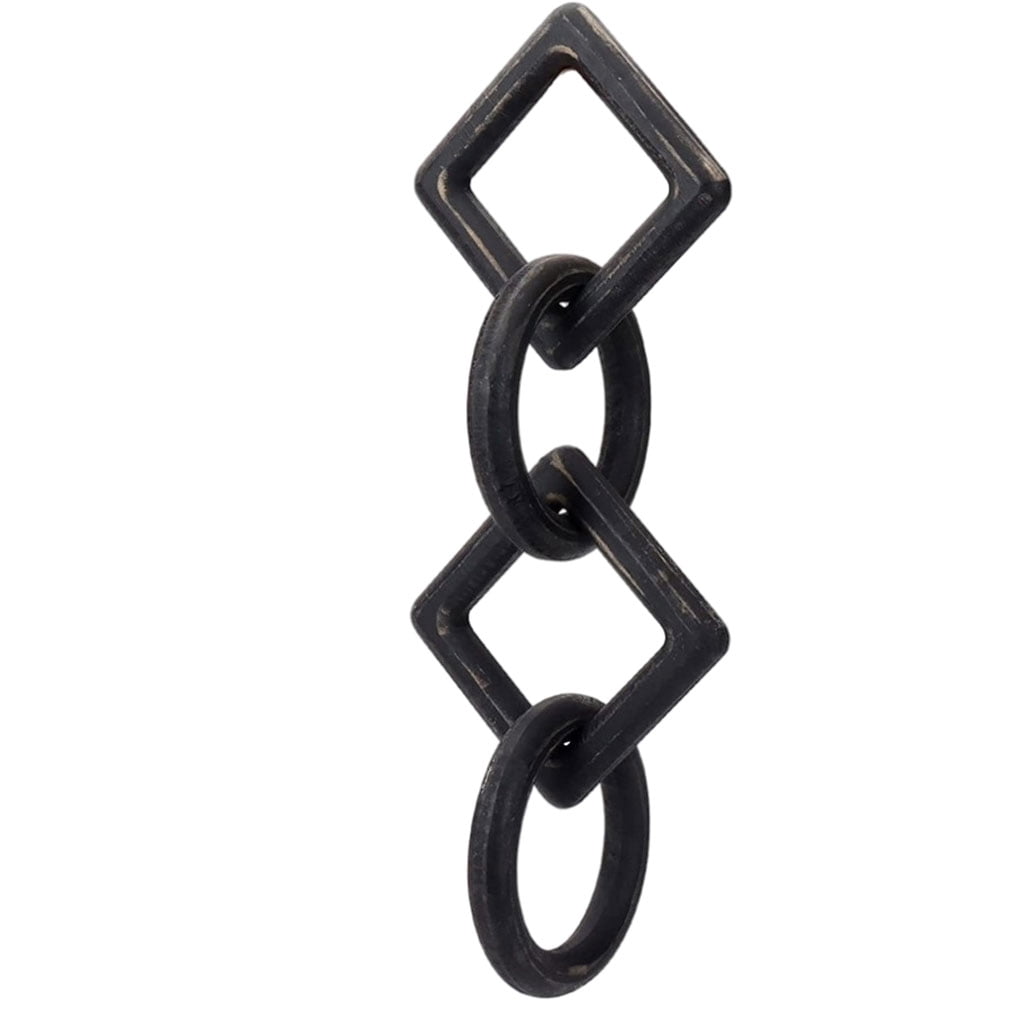 Decorative Wood Chain Link Tabletop Vintage Ornament Gift Art Boho ...