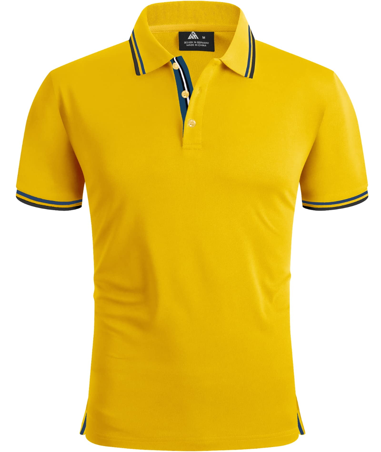 SCODI Polo Shirts for Men Short Sleeve Solid Color Causal Collared Golf ...
