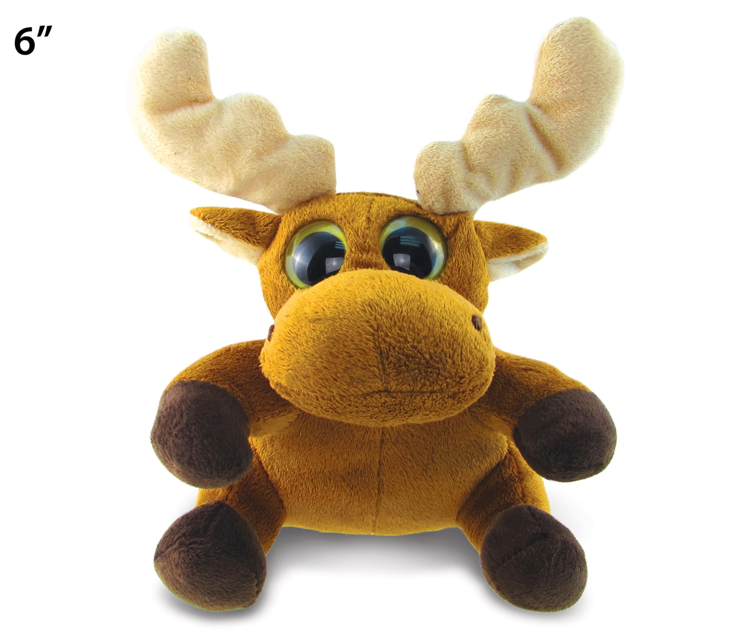 Big Eye 6" Plush - Moose - Walmart.com