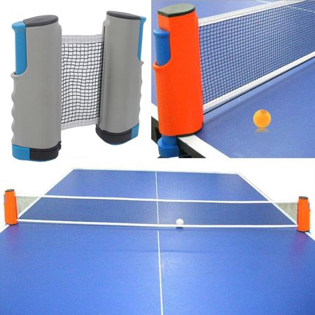 Retractable Table Tennis Rack Ping Pong Net Rack Polyester Replacement ...