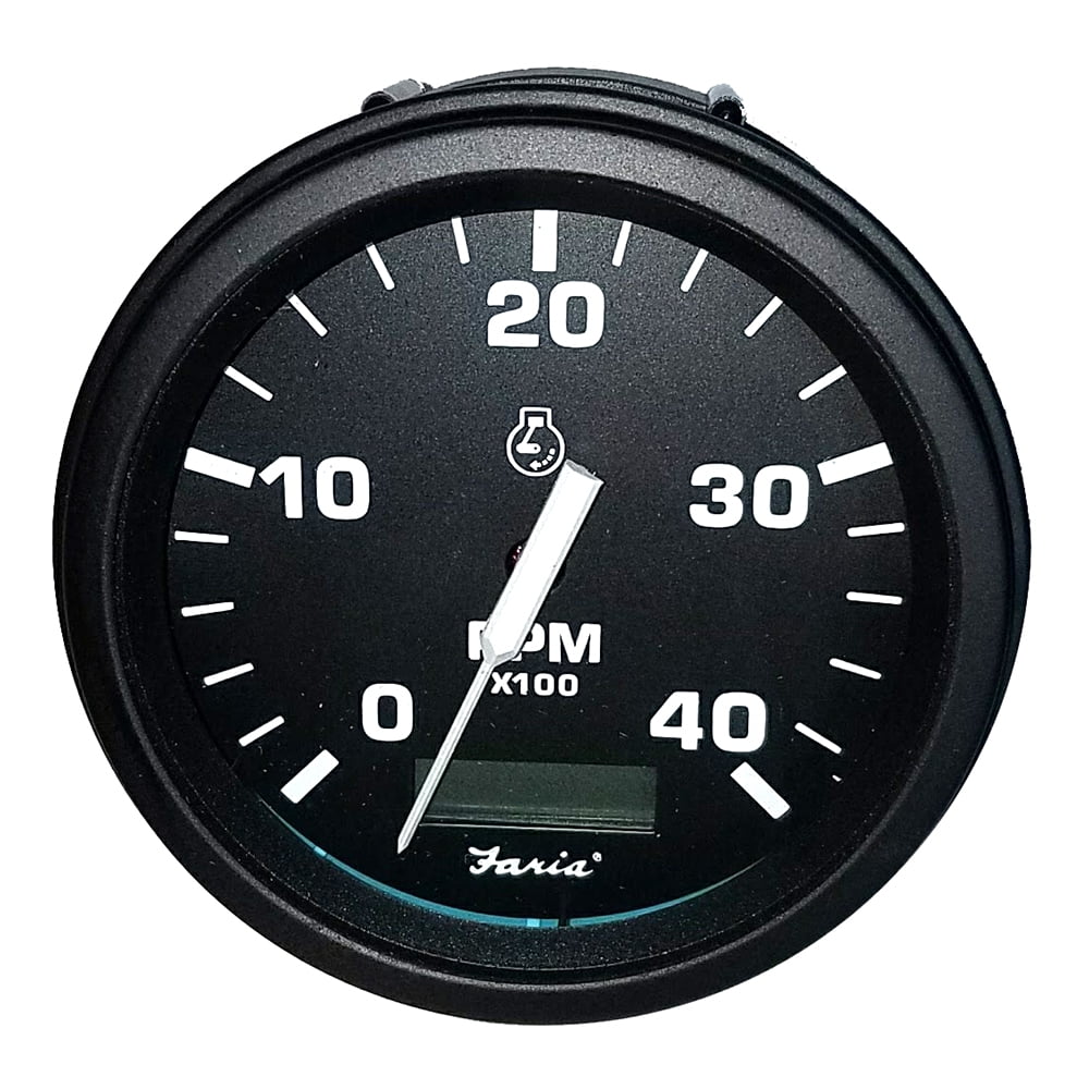 Faria Beede Instruments 43001 Faria Tachometer Heavy-Duty Tachometer w ...