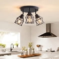 DONGPAI Semi Flush Mount Ceiling Light, Adjustable Multi-Directional ...