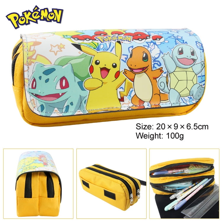 Click here for Calisansan Pokemon Pikachu Pencil Case  Black  1 C... prices