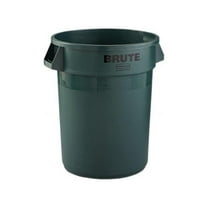 Rubbermaid Commercial Products Round Brute Container, Plastic, 32 ...
