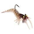 Ozark Trails Saltwater Shrimp Bait Fishing Lures, 2-Pack, Natural Color ...