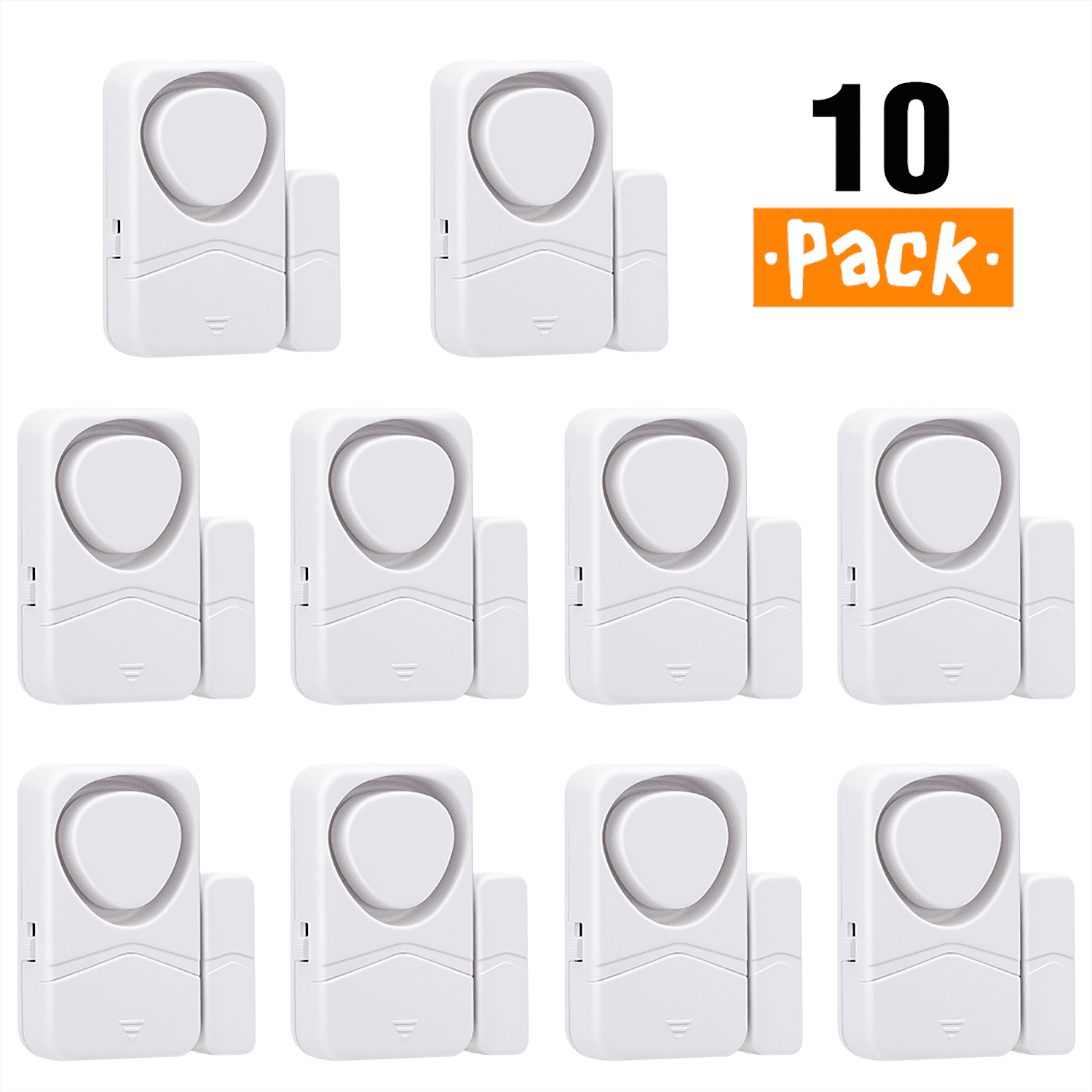 Wsdcam Window Door Alarm DIY Home Safety Wireless Burglar Alert Sensor ...